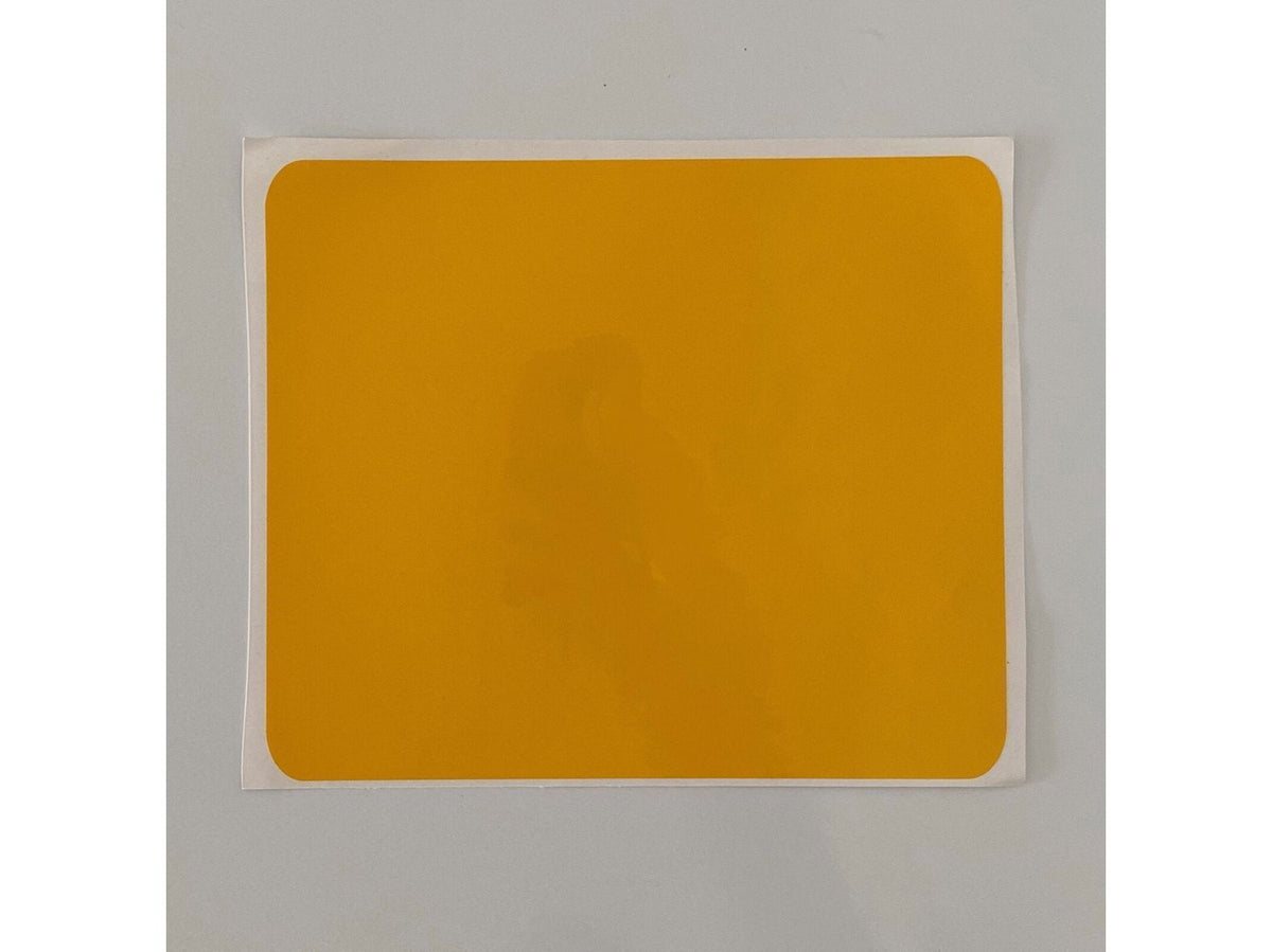 YELLOW NUMBER PLATE STICKER – IPK NEW ZEALAND